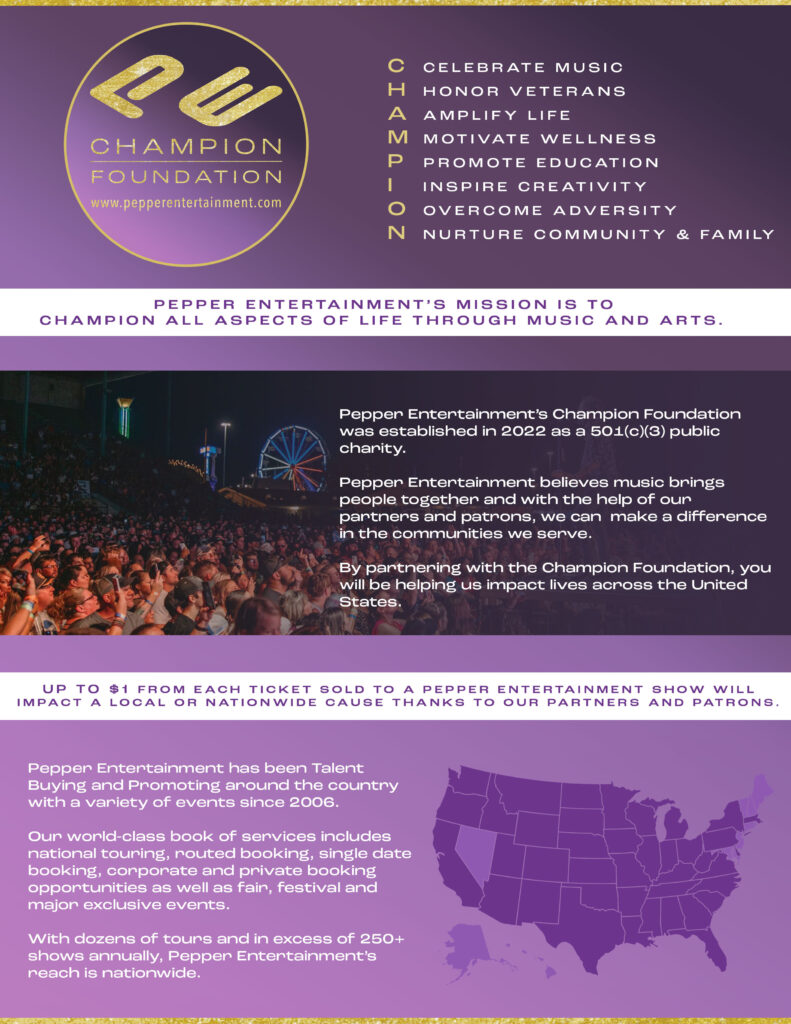 Foundation | Pepper Entertainment, Inc.